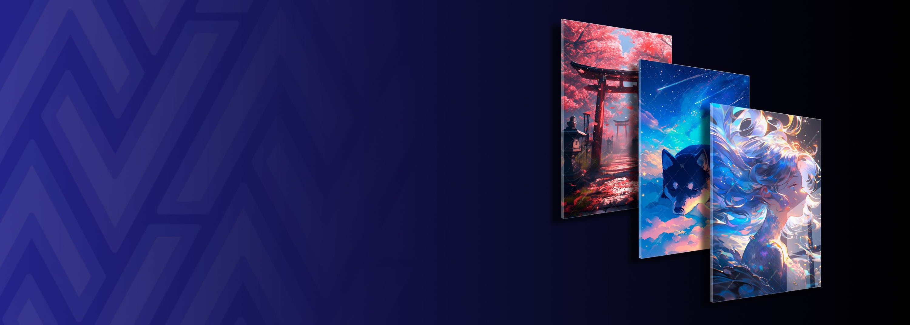 Arcadia North | Acrylic Posters - Anime, Gaming & Original Wall Art