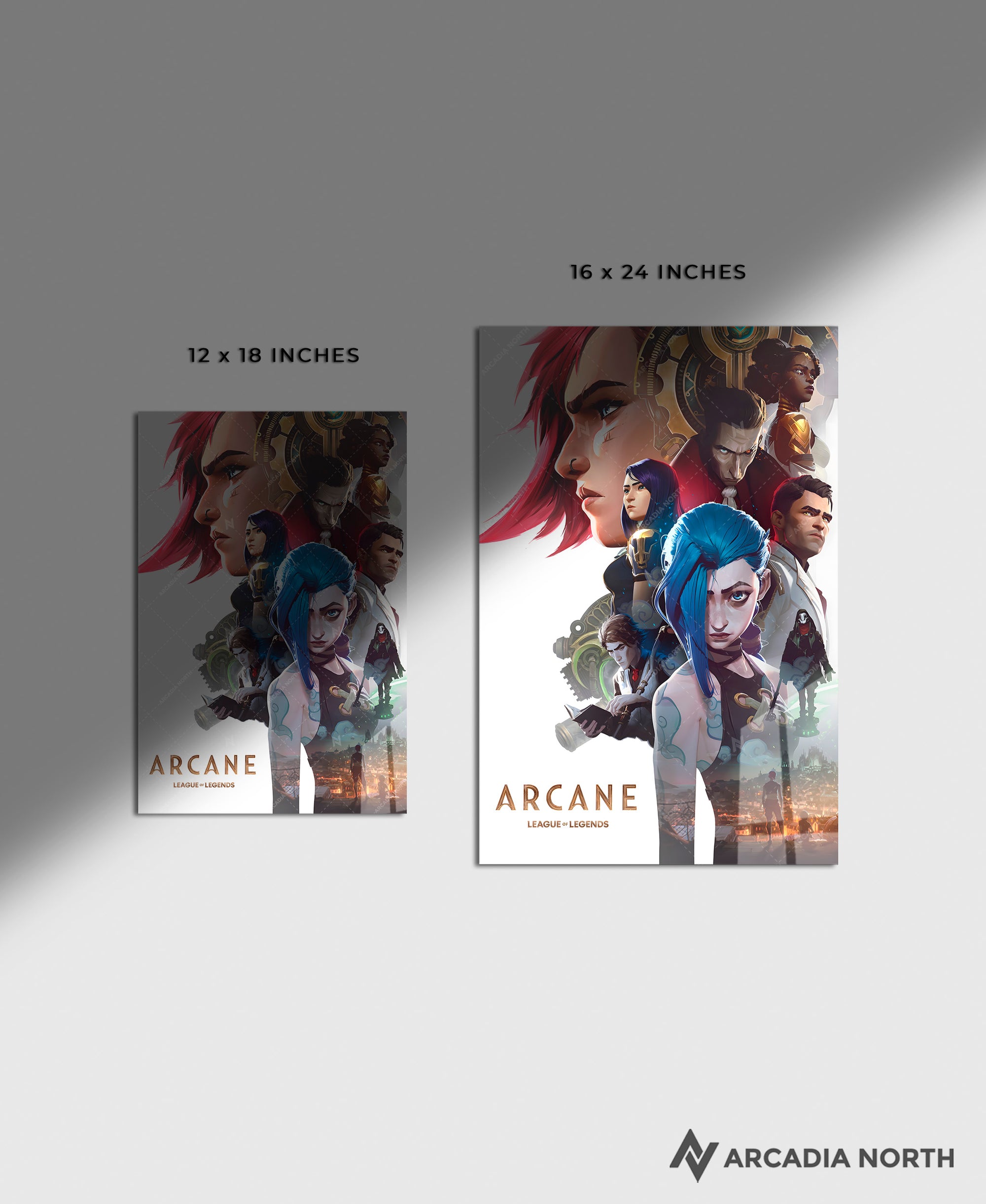 Arcane [League of Legends] | Season 1 Acrylic Poster v2