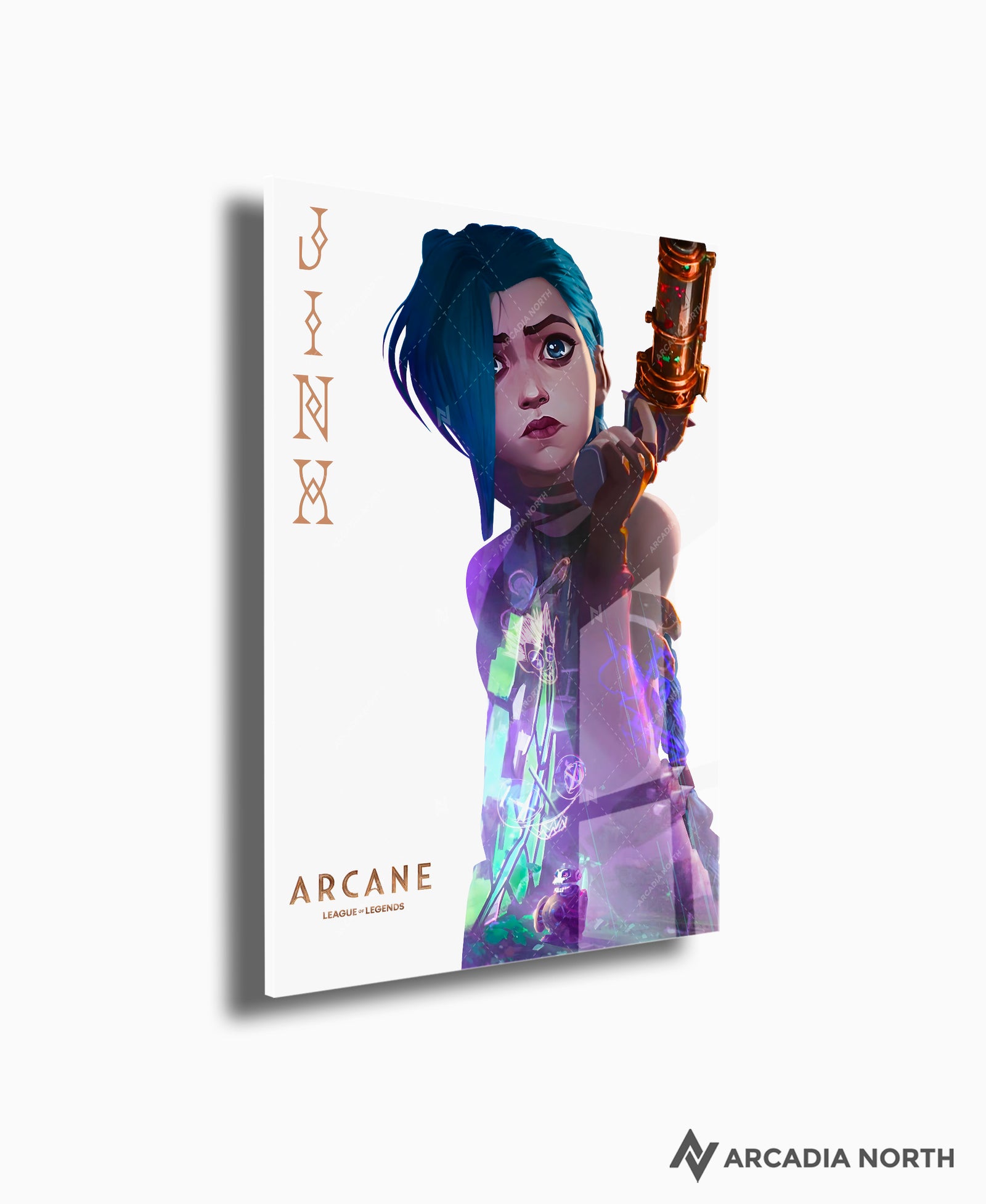 Arcane [League of Legends] | Jinx Acrylic Poster
