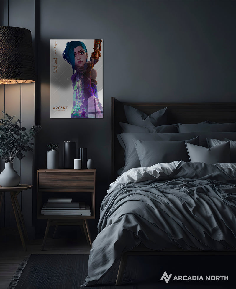 Arcane [League of Legends] | Jinx Acrylic Poster