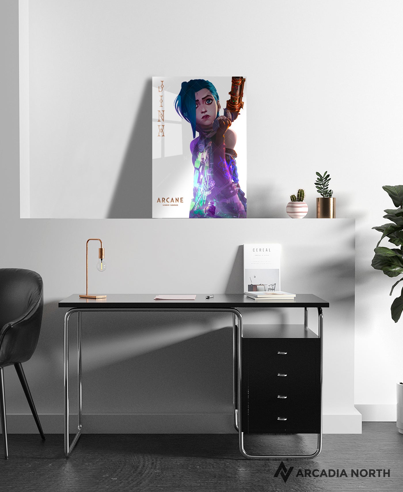 Arcane [League of Legends] | Jinx Acrylic Poster
