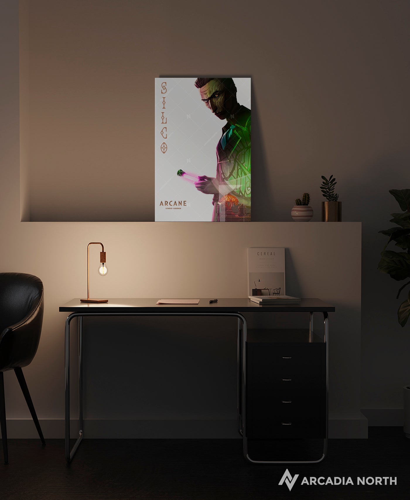Arcane [League of Legends] | Silco Acrylic Poster