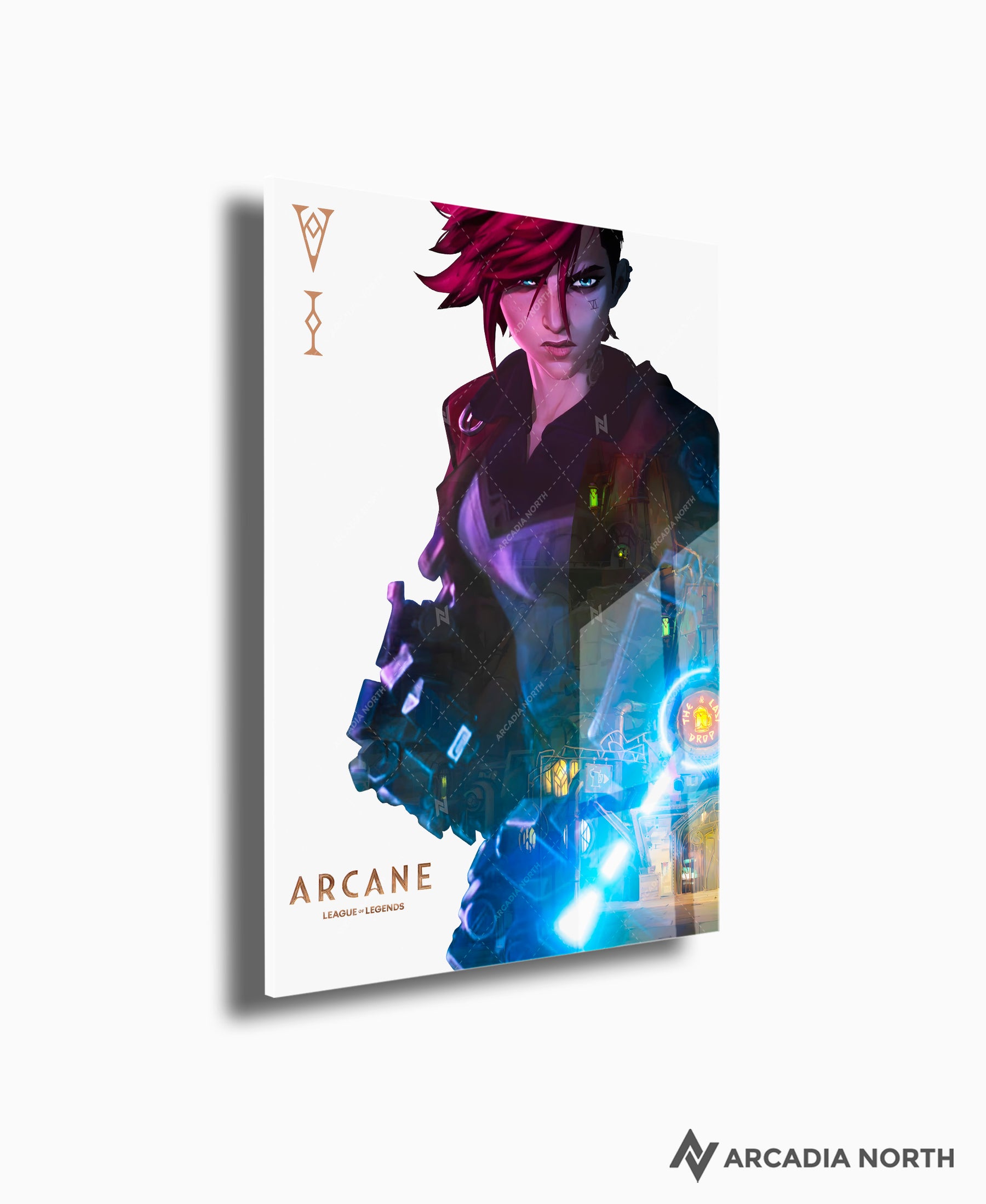 Arcane [League of Legends] | Vi Acrylic Poster