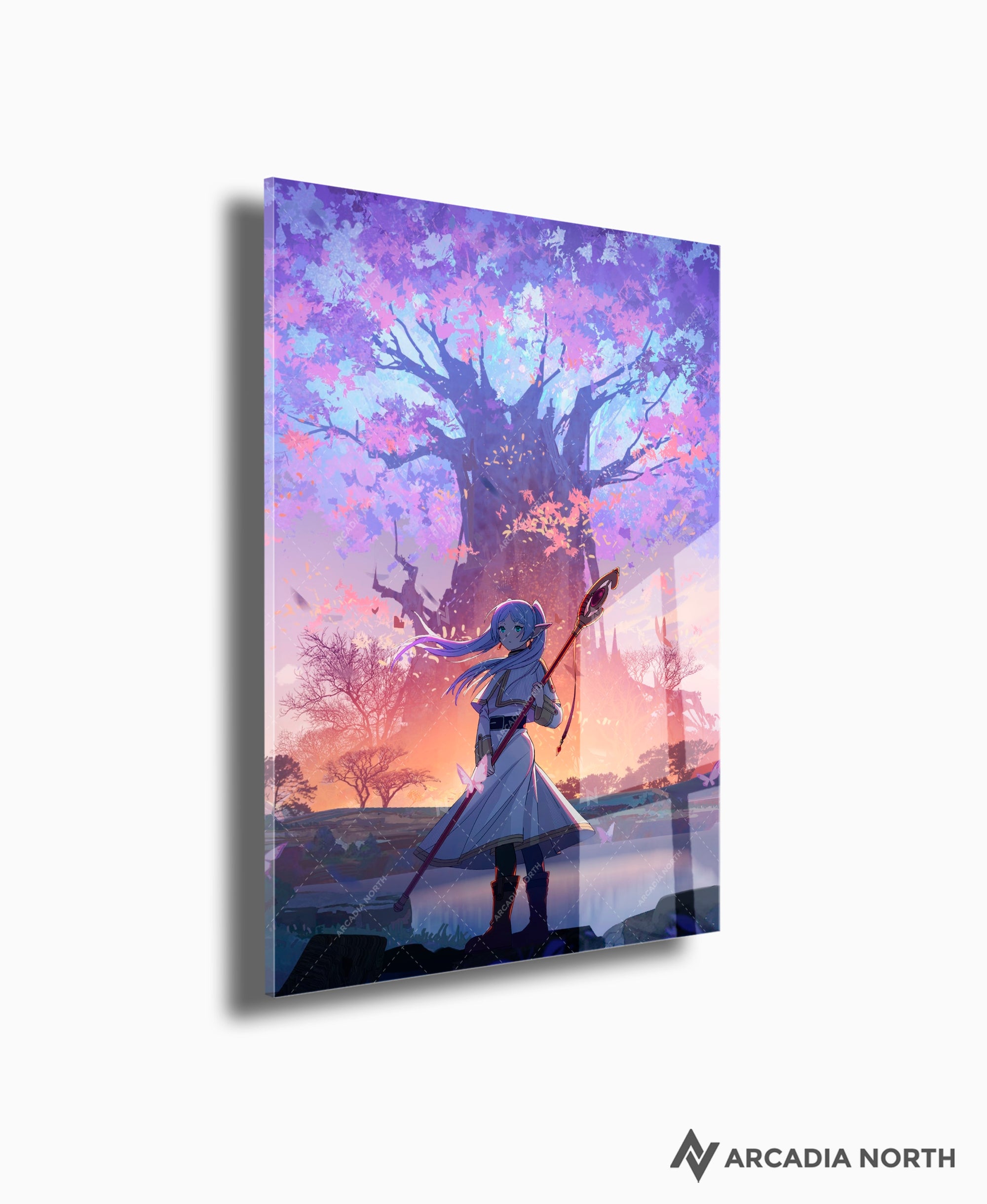 Frieren | Tree of Mana - Anime Acrylic Poster