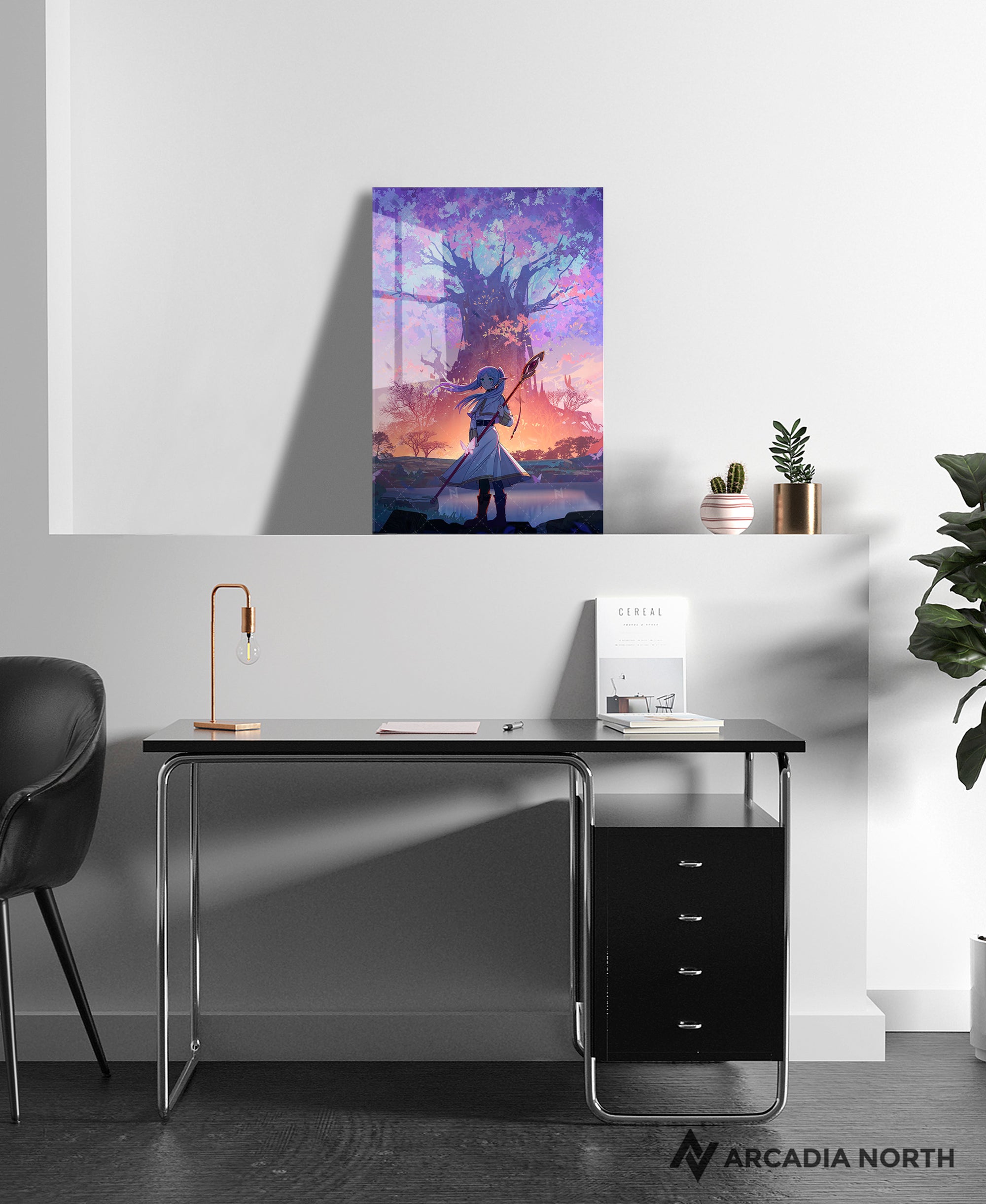 Frieren | Tree of Mana - Anime Acrylic Poster