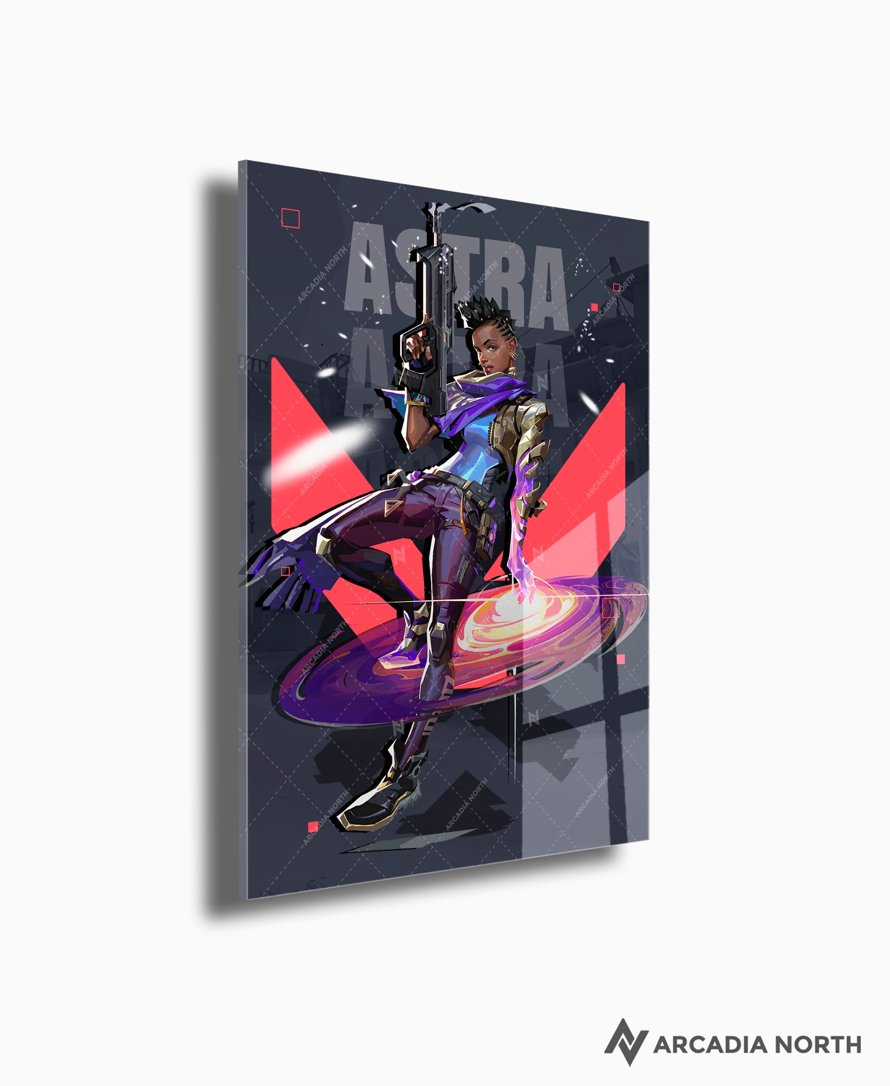 Valorant | Astra - Gaming Acrylic Poster