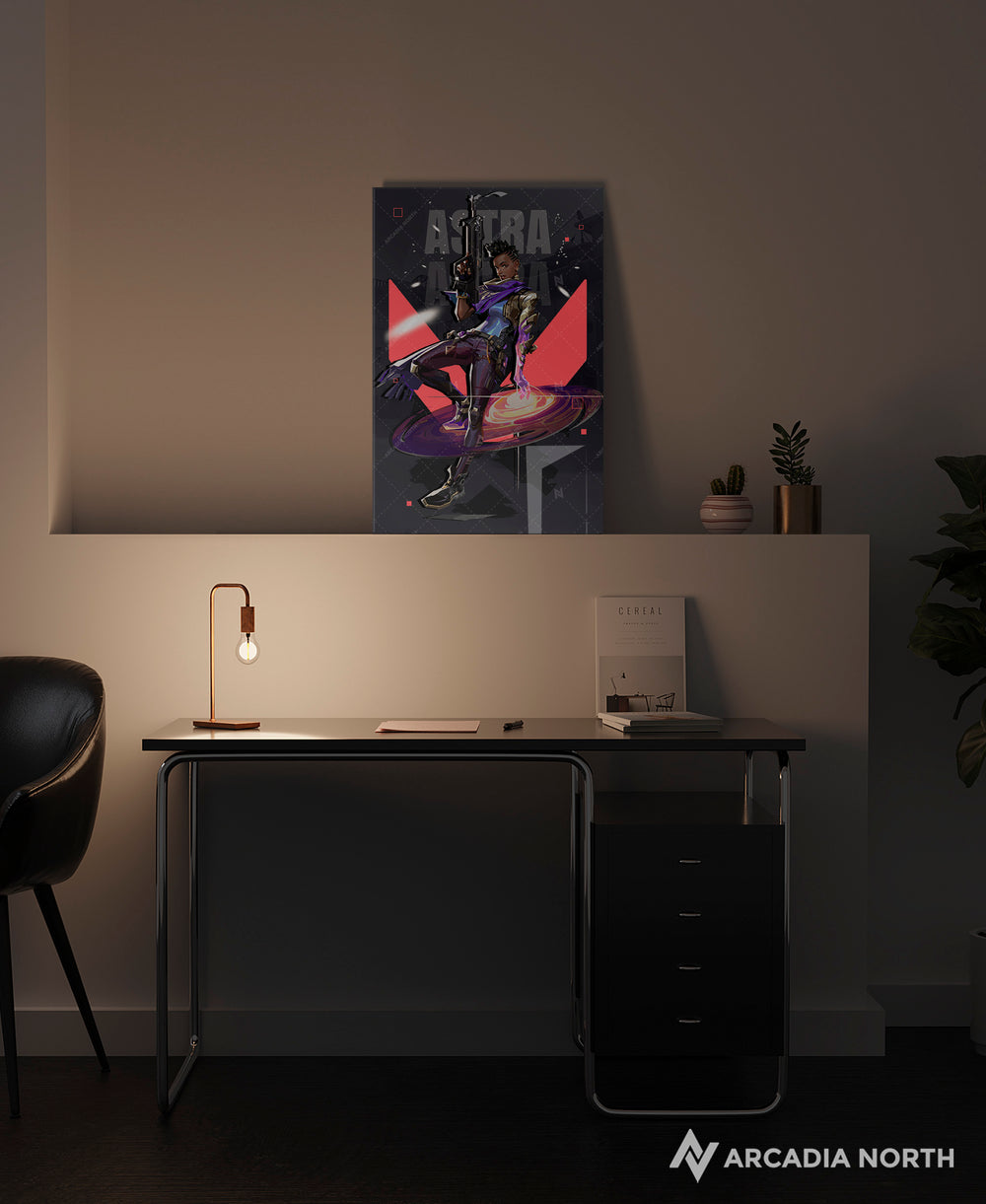 Valorant | Astra - Gaming Acrylic Poster