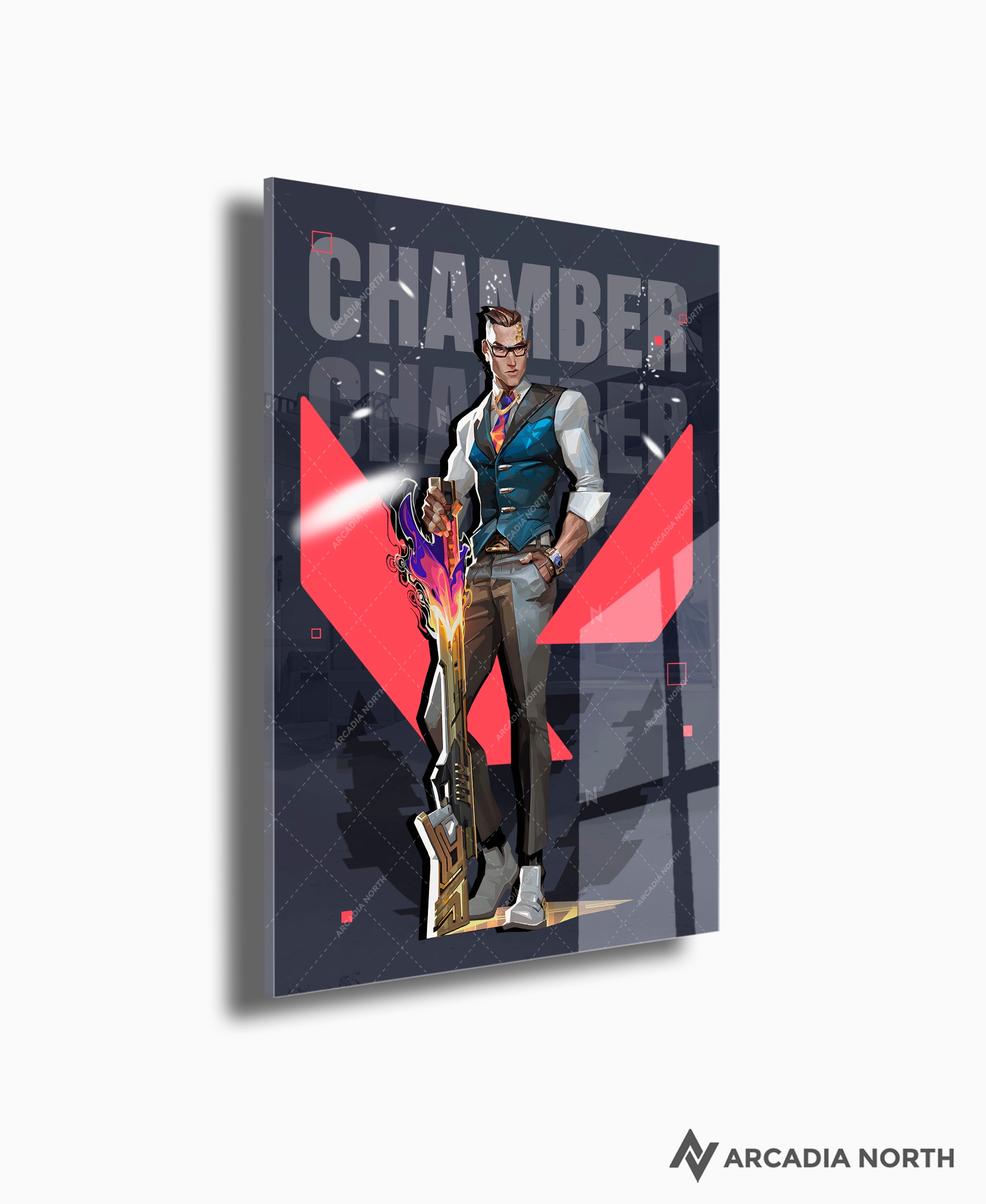 Valorant | Chamber - Gaming Acrylic Poster