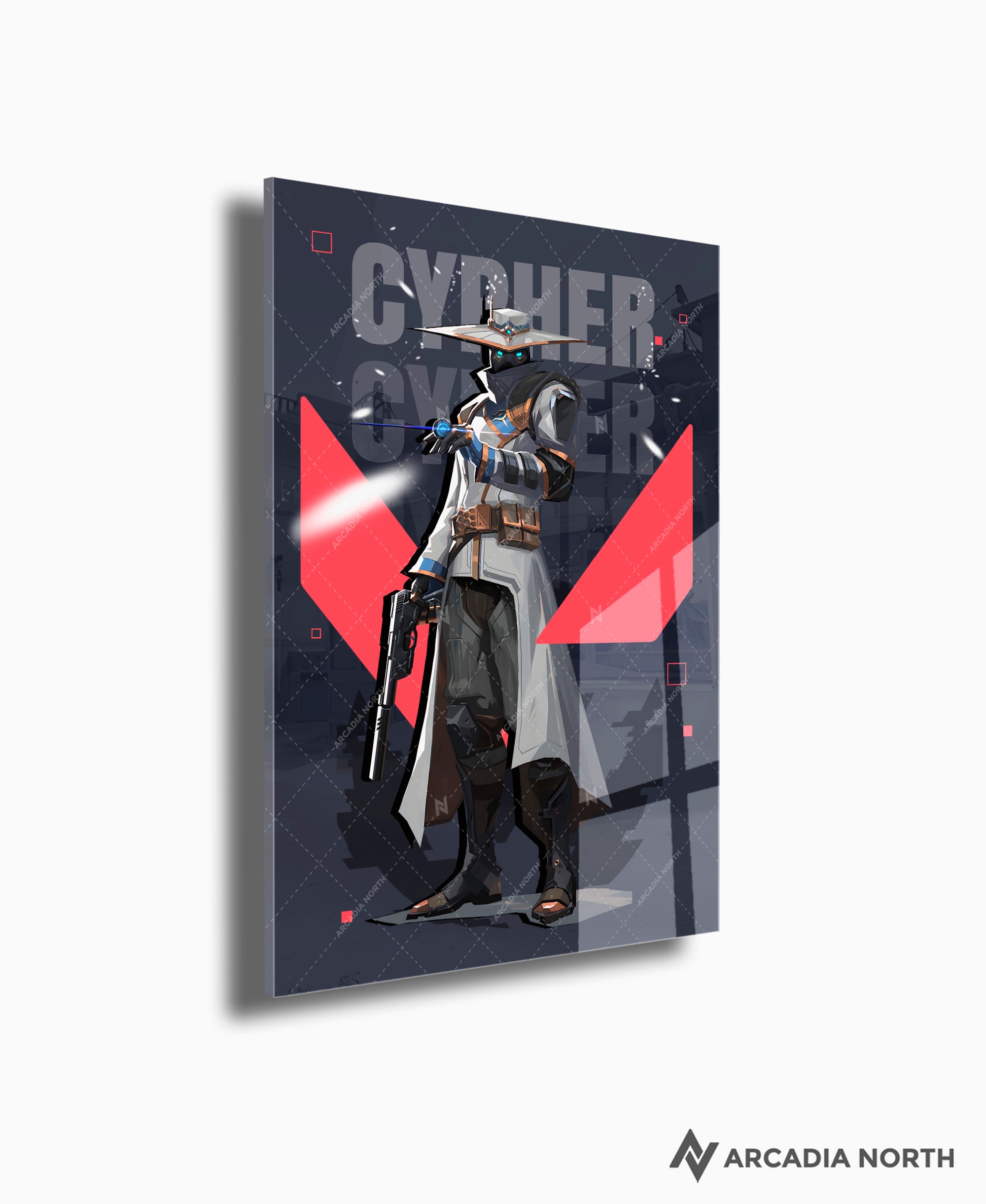 Valorant | Cypher - Gaming Acrylic Poster