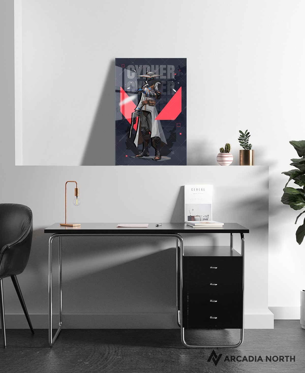Valorant | Cypher - Gaming Acrylic Poster