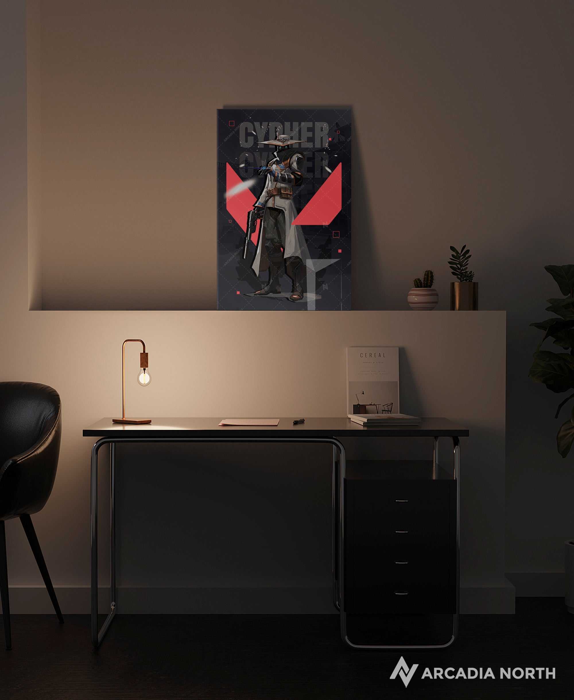 Valorant | Cypher - Gaming Acrylic Poster