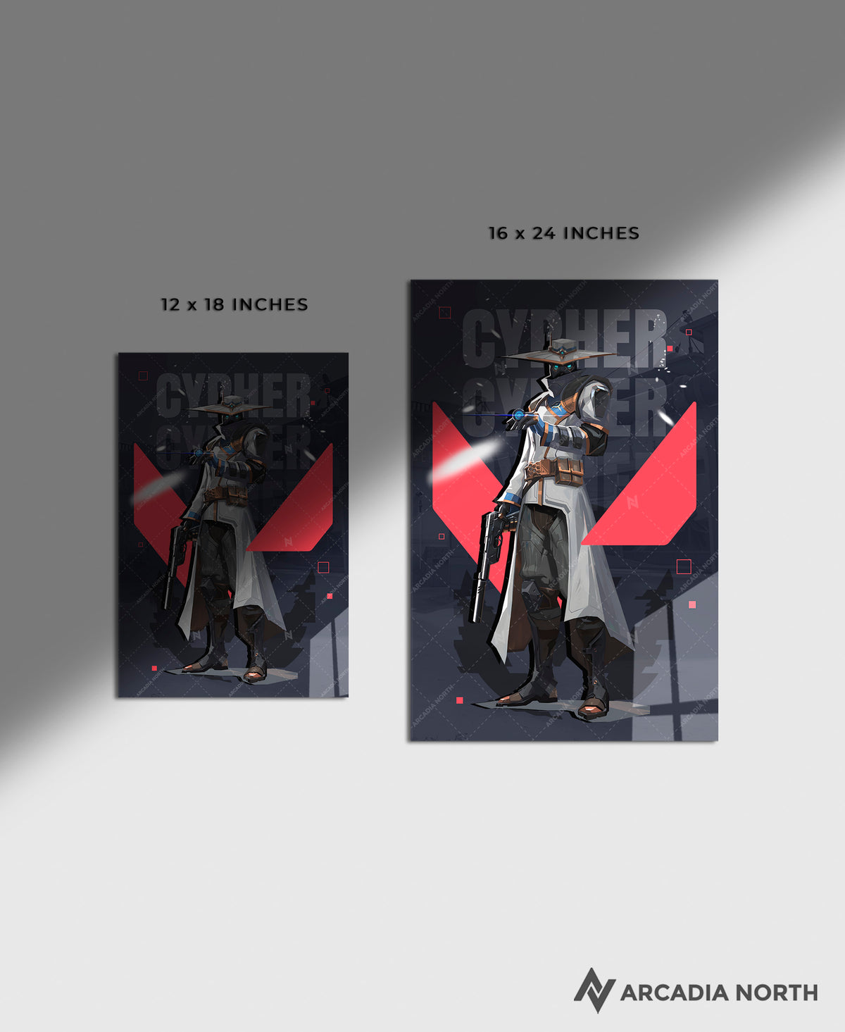Valorant | Cypher - Gaming Acrylic Poster