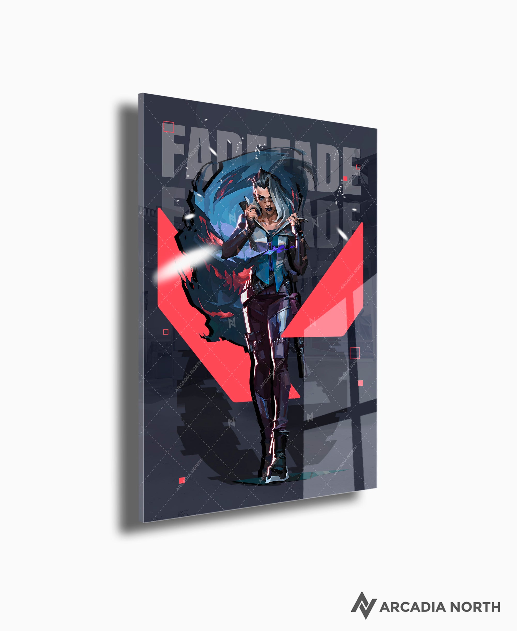 Valorant | Fade - Gaming Acrylic Poster