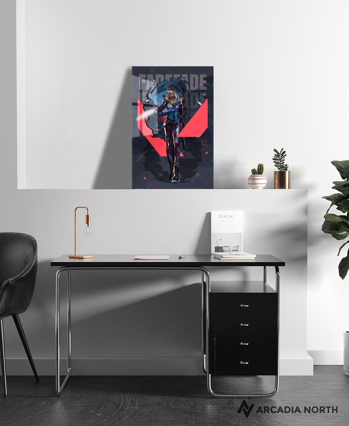 Valorant | Fade - Gaming Acrylic Poster