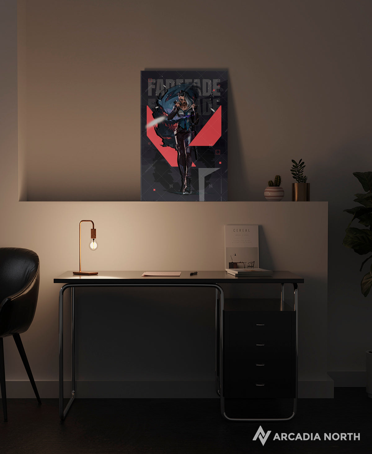 Valorant | Fade - Gaming Acrylic Poster
