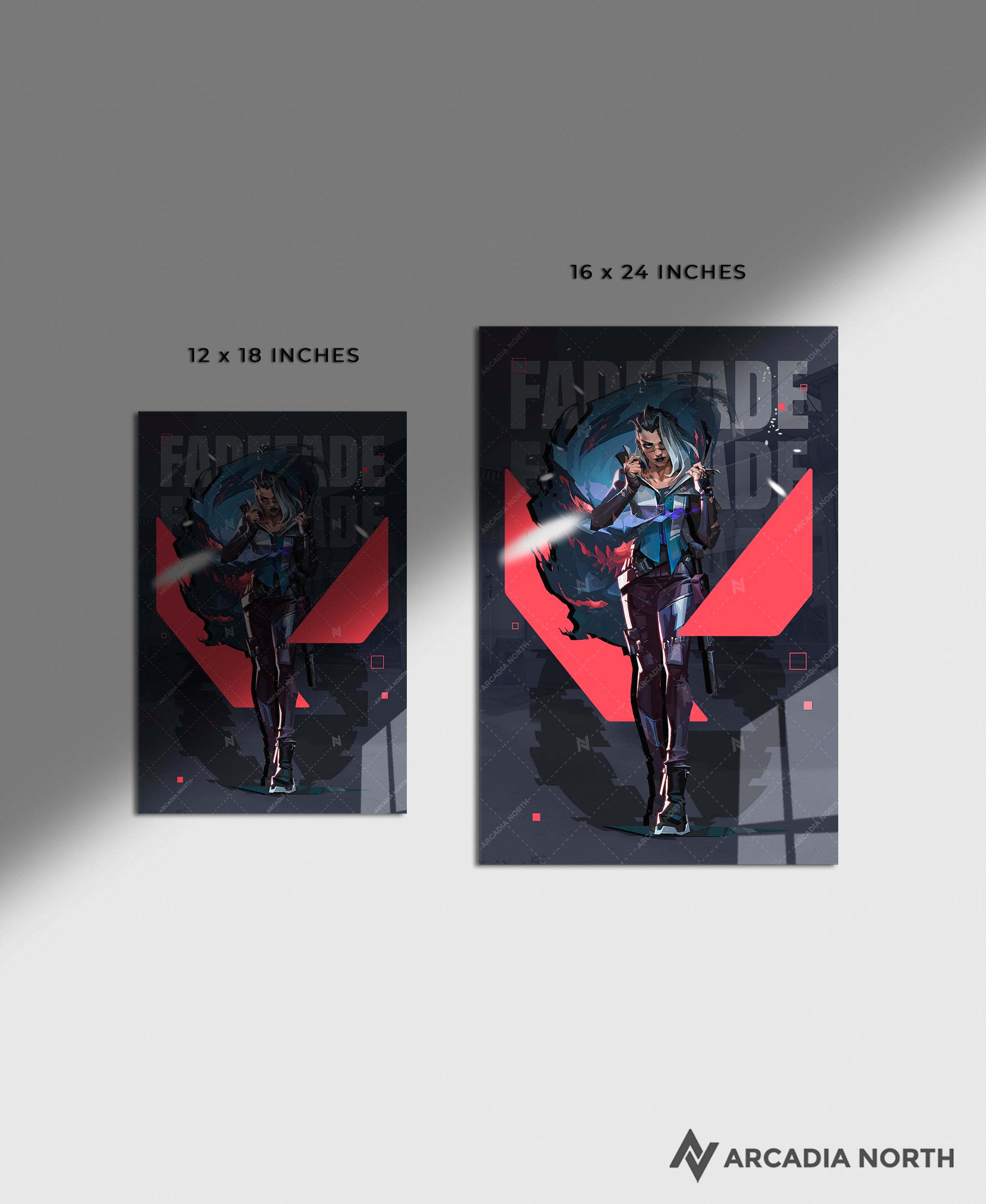 Valorant | Fade - Gaming Acrylic Poster