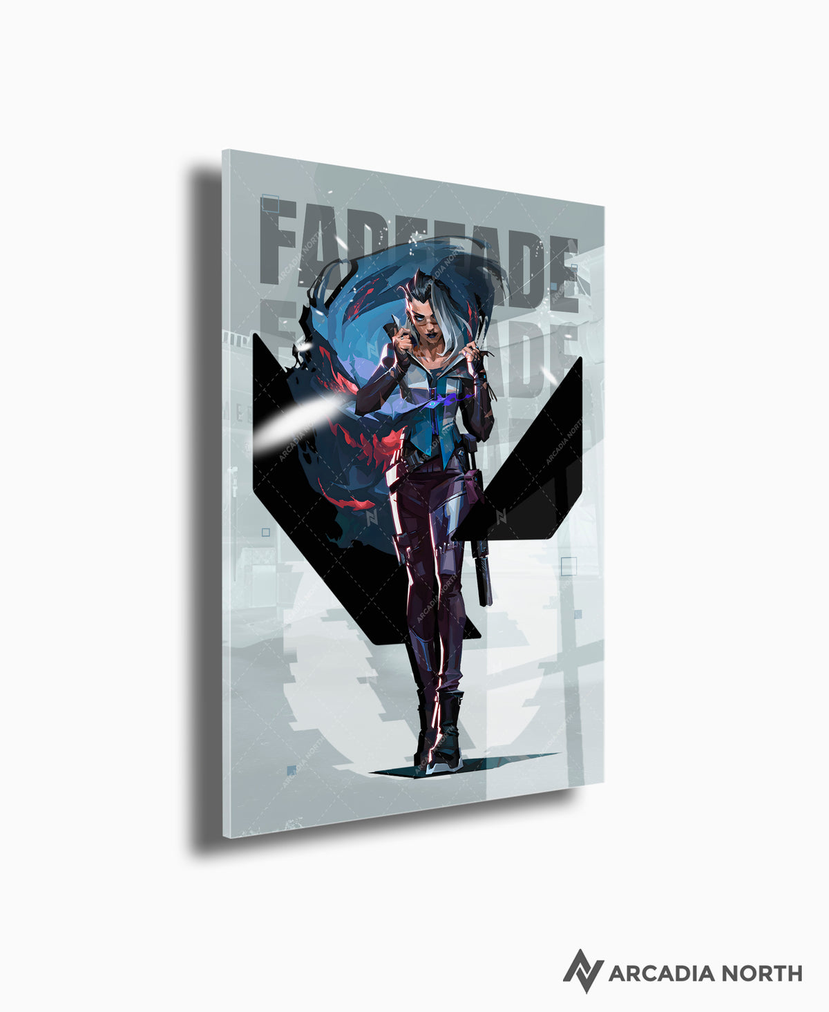 Valorant | Fade - Gaming Acrylic Poster