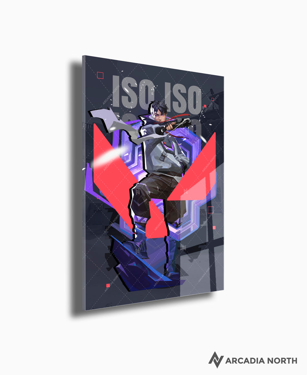 Valorant | Iso - Gaming Acrylic Poster