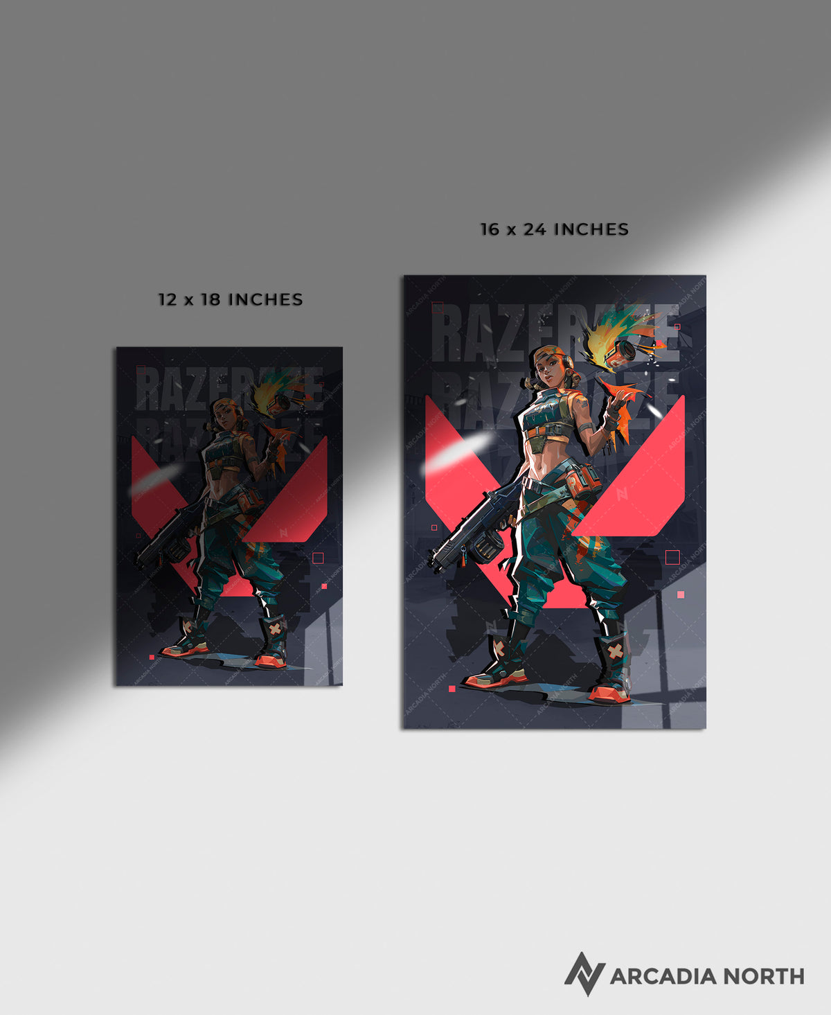 Valorant | Raze - Gaming Acrylic Poster