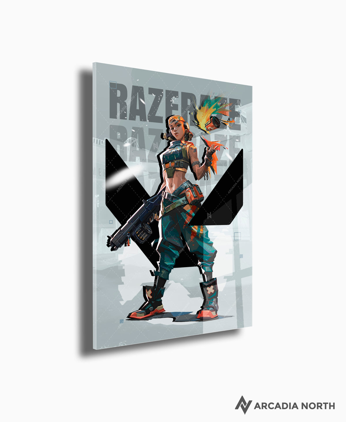 Valorant | Raze - Gaming Acrylic Poster