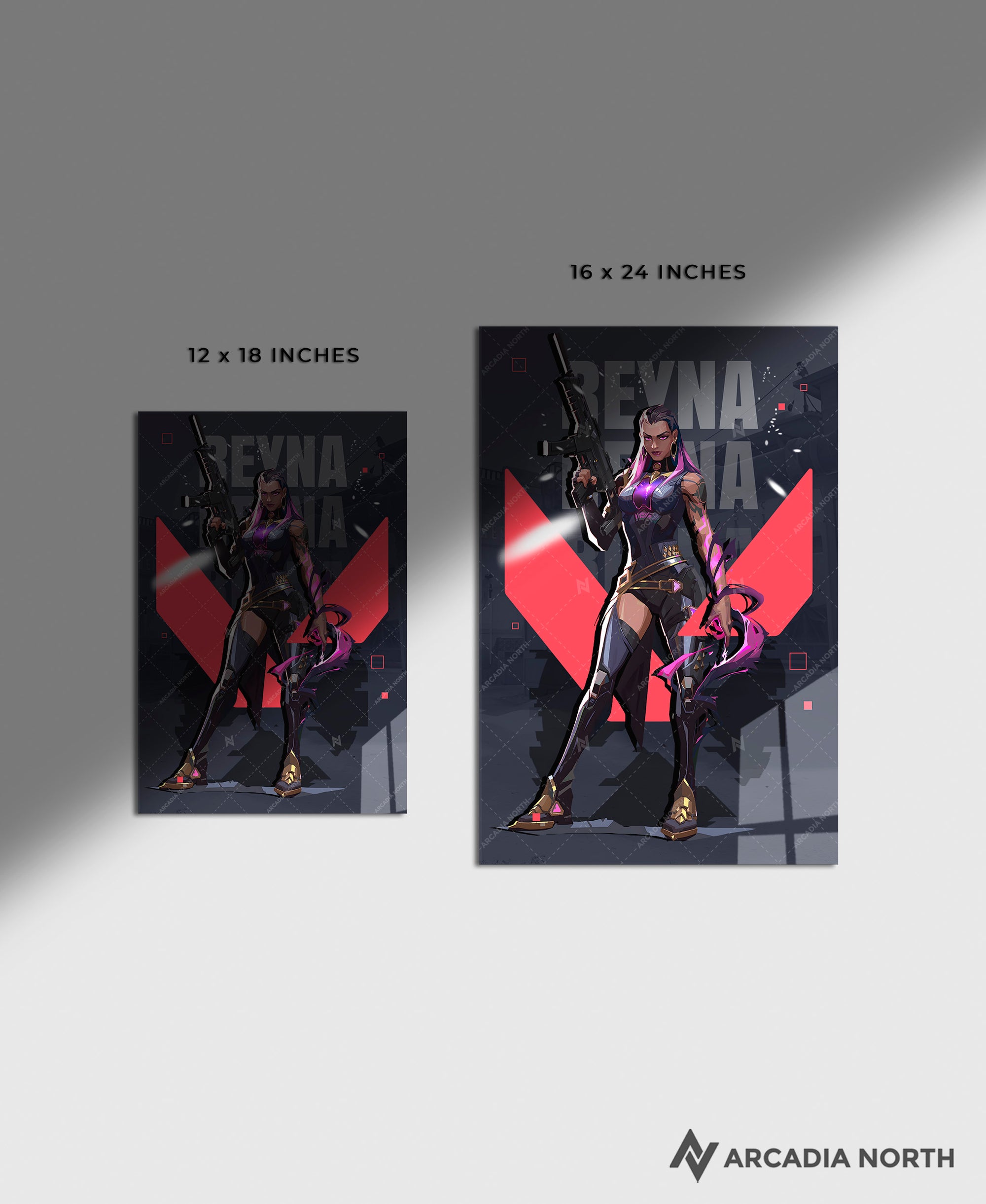 Valorant | Reyna - Gaming Acrylic Poster