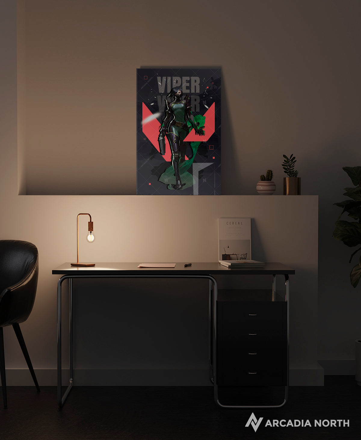 Valorant | Viper - Gaming Acrylic Poster