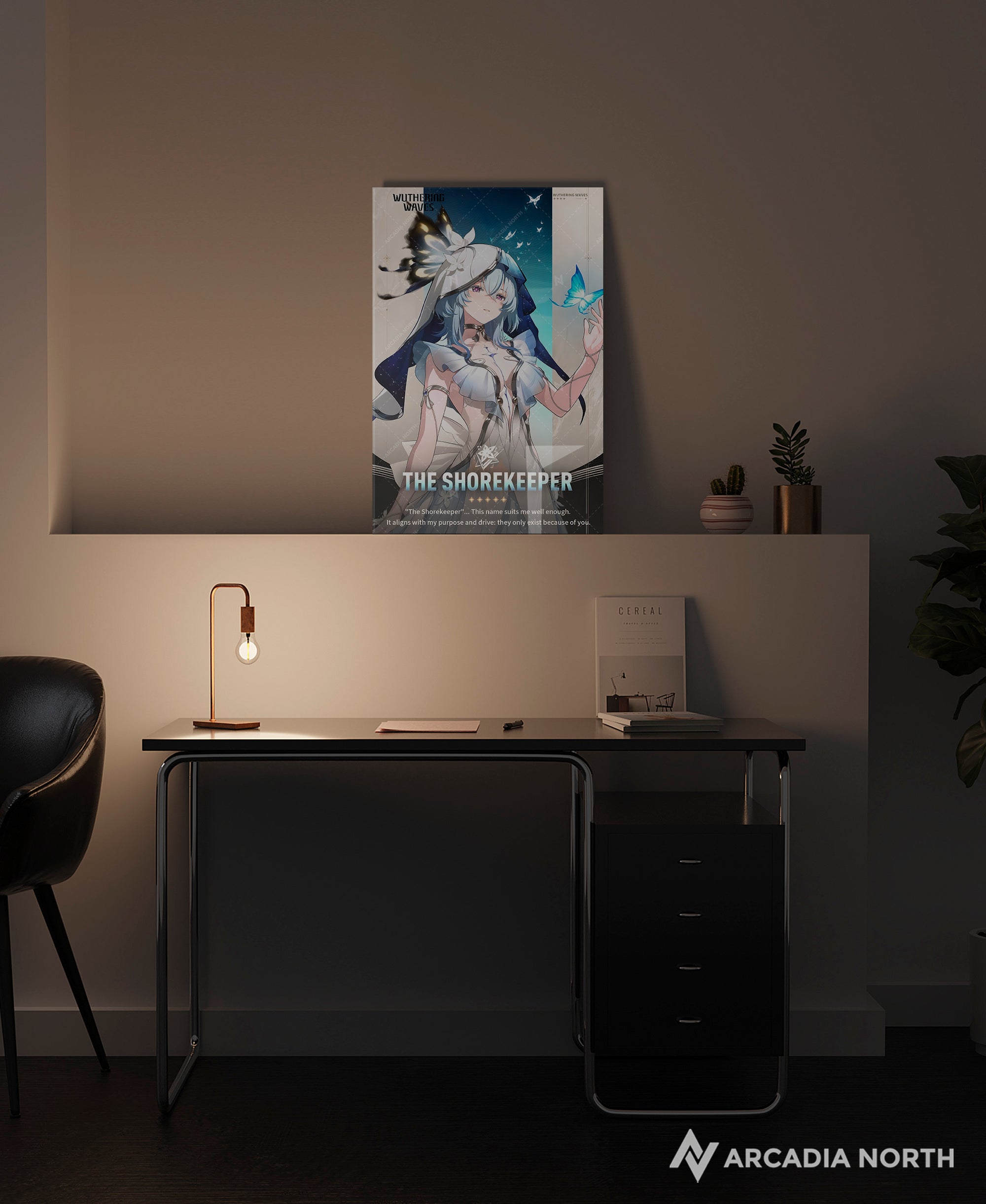 Wuthering Waves | The Shorekeeper Character Card Acrylic Poster