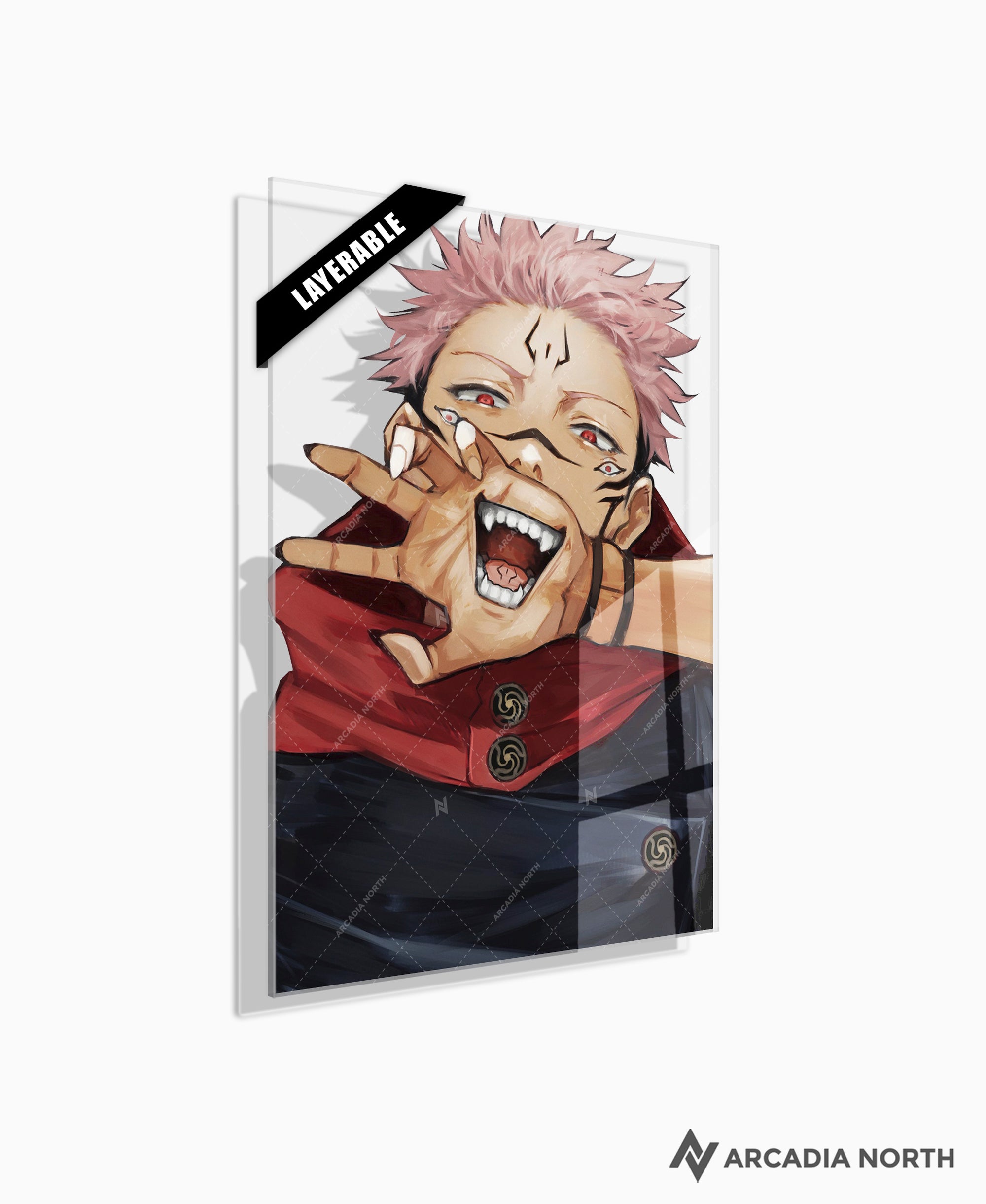 Jujutsu Kaisen | Sukuna - Layerable Acrylic Poster