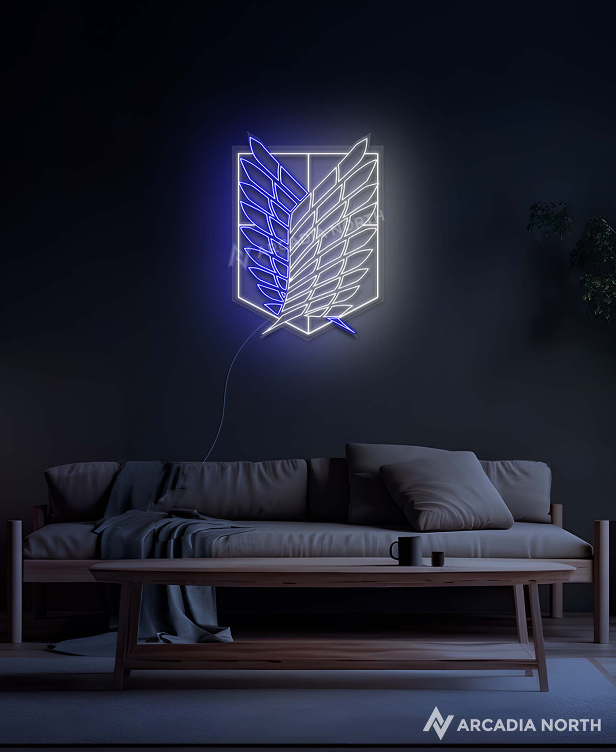 Attack on Titan | Wings of Freedom - Anime Neon Sign