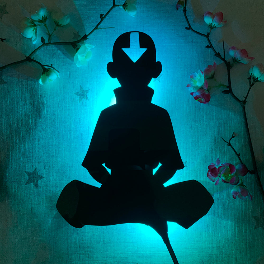Avatar | Aang - Anime Silhouette Light