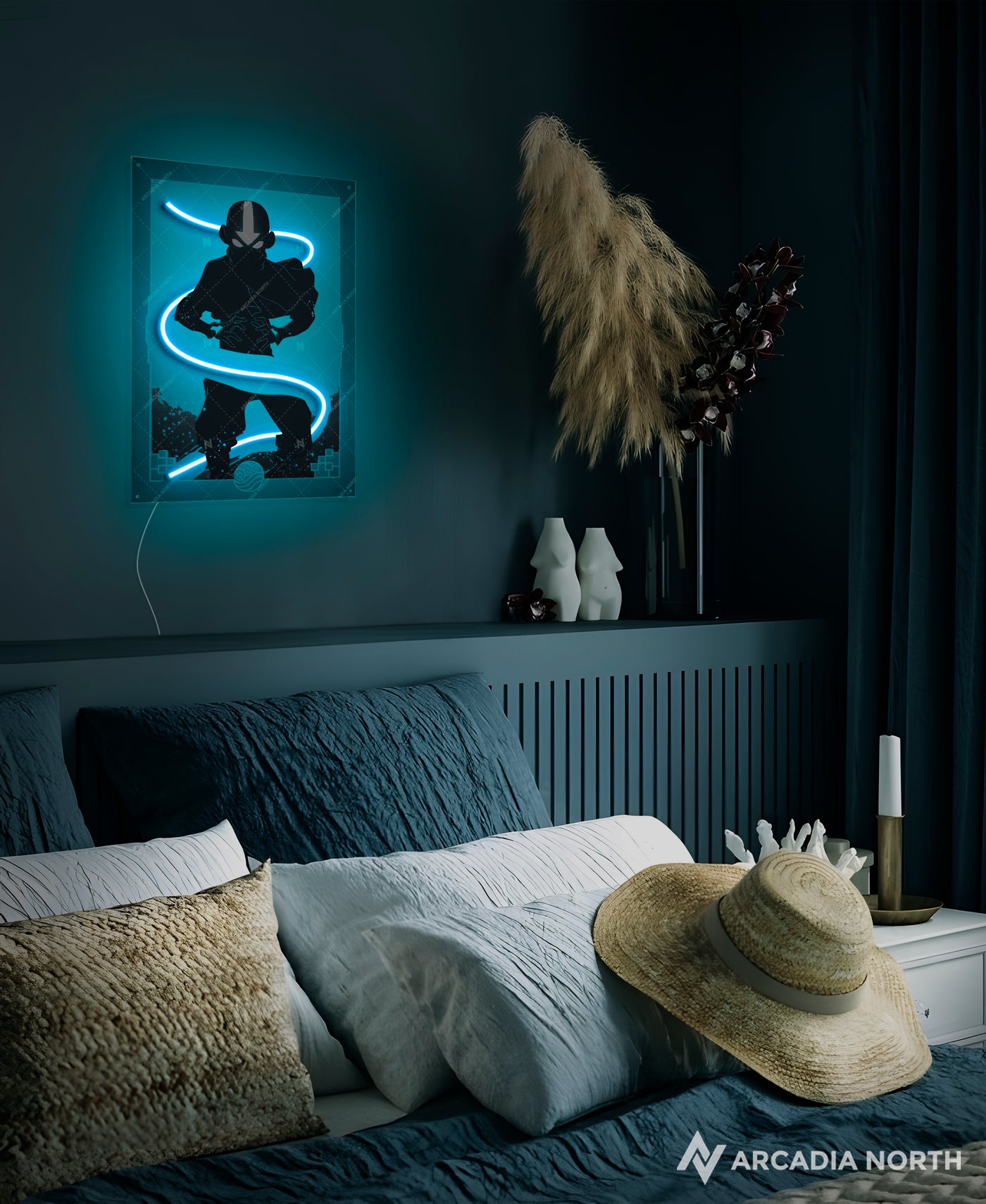 Avatar | Aang Airbending - AURALIGHT™ LED Poster