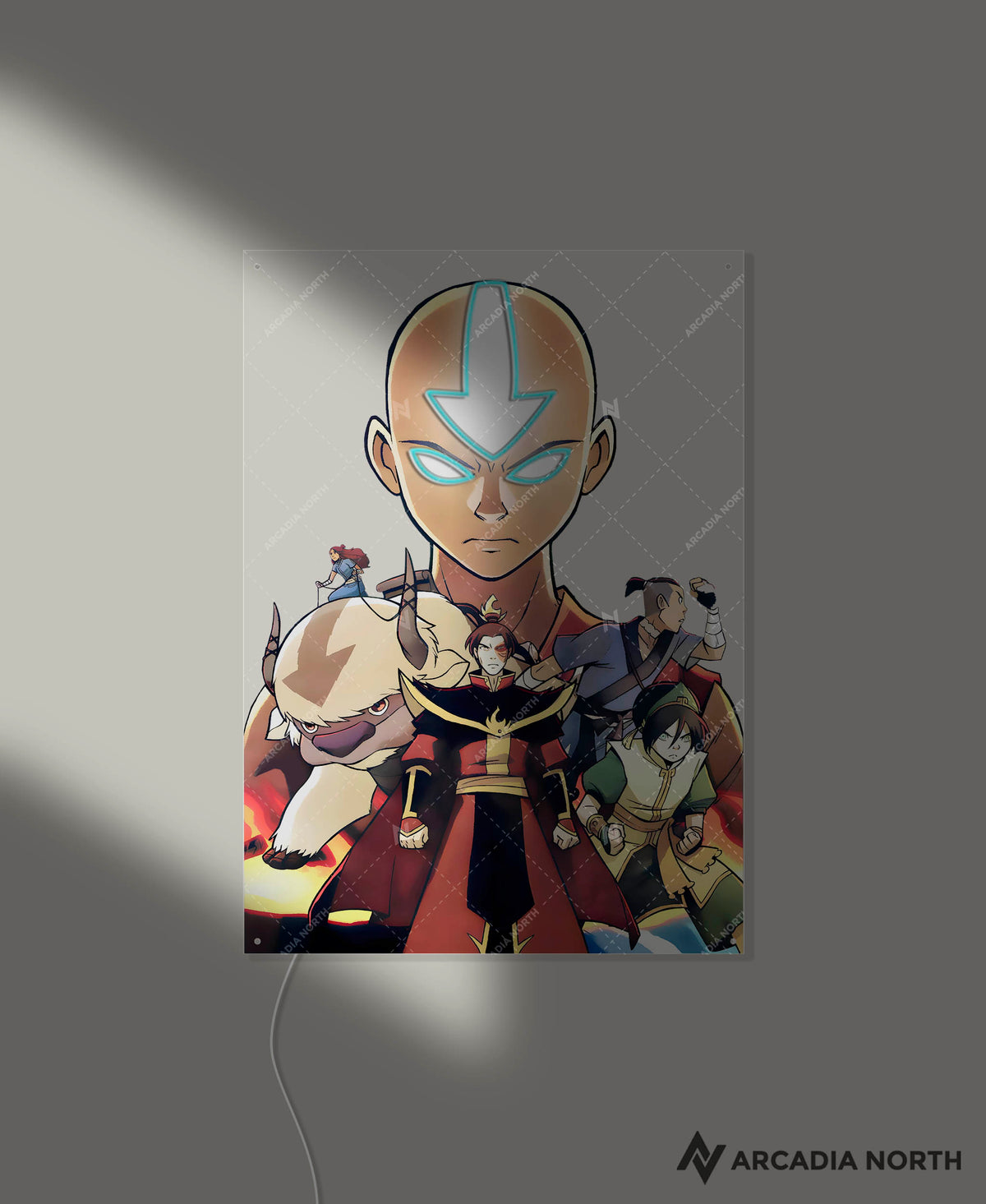 Avatar | Aang Arrow v2 - AURALIGHT™ LED Poster