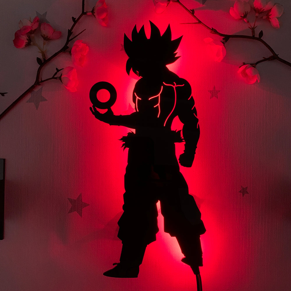 Dragon Ball | Goku - Anime Silhouette Light