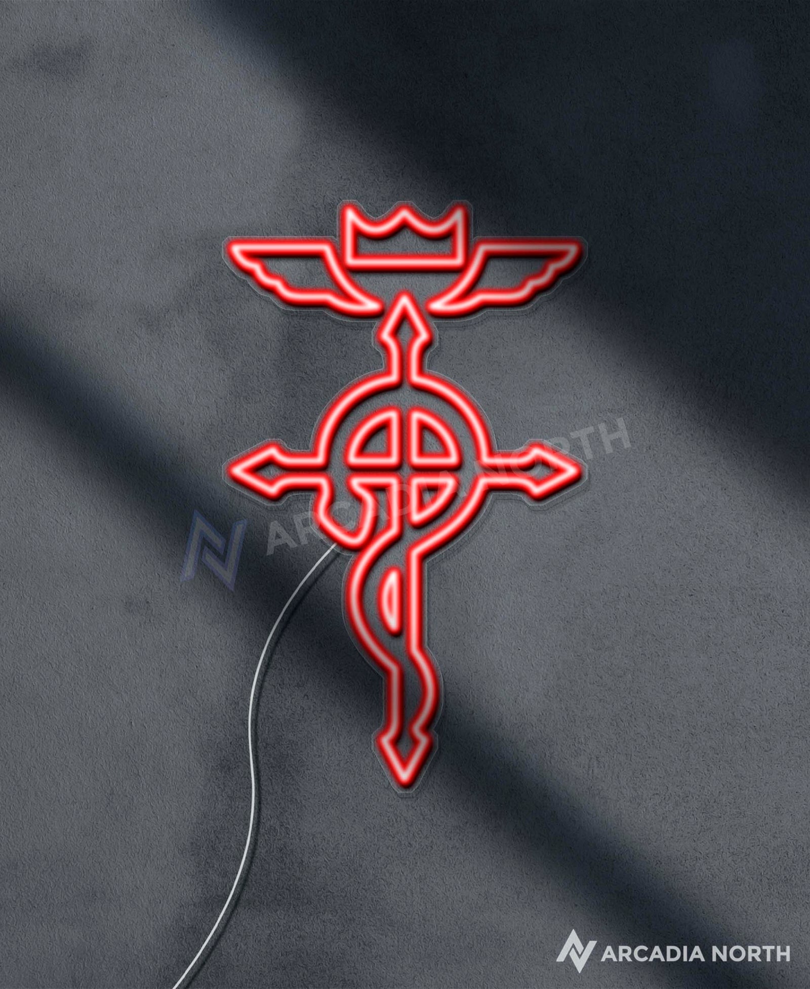 Fullmetal Alchemist | Flamel - Anime Neon Sign