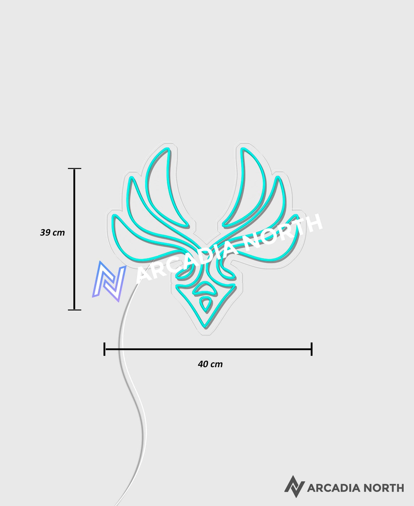 Genshin Impact | Anemo Symbol - Gaming Neon Sign