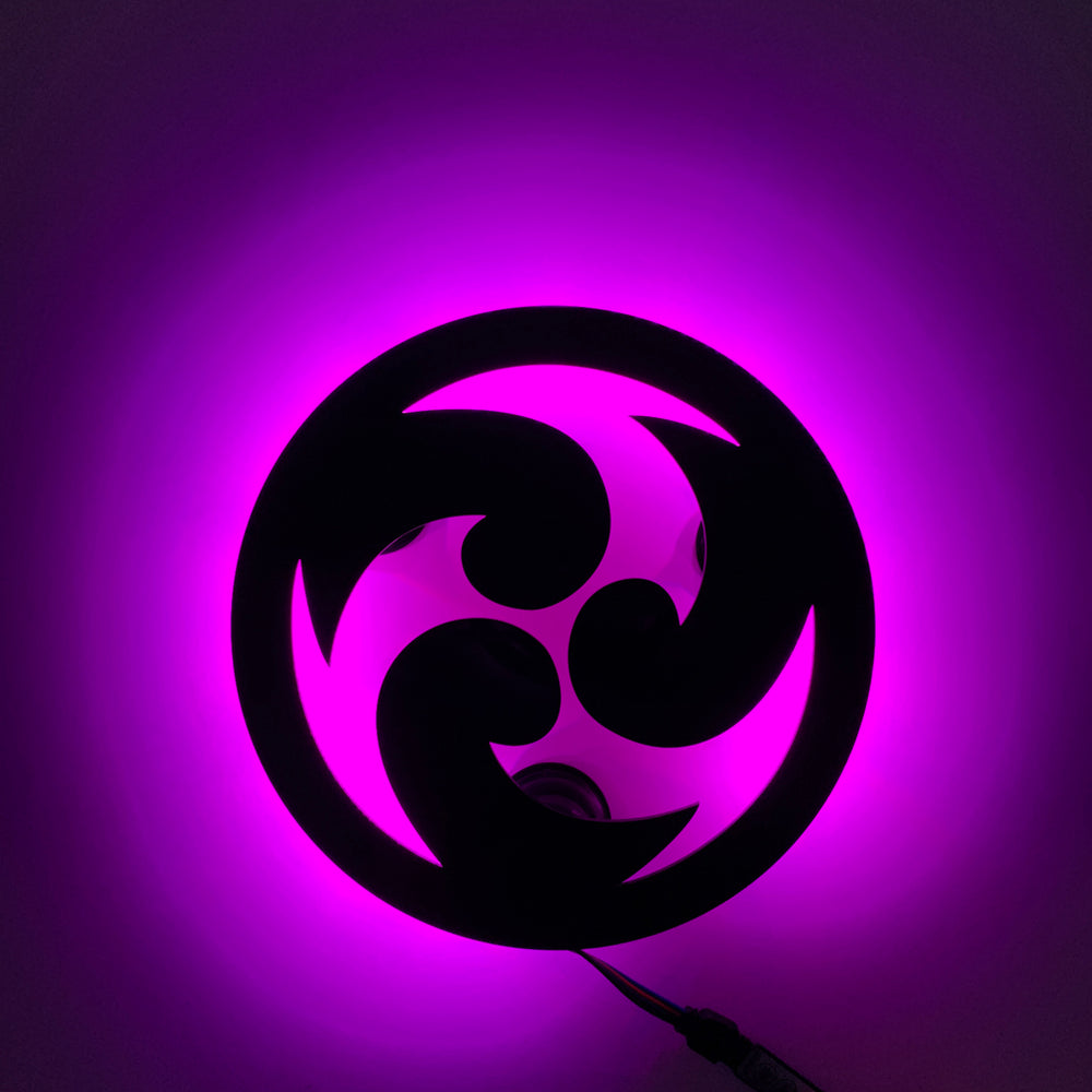 Genshin Impact | Electro Symbol - Gaming Silhouette Light