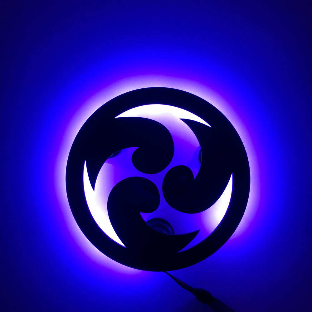 Genshin Impact | Electro Symbol - Gaming Silhouette Light