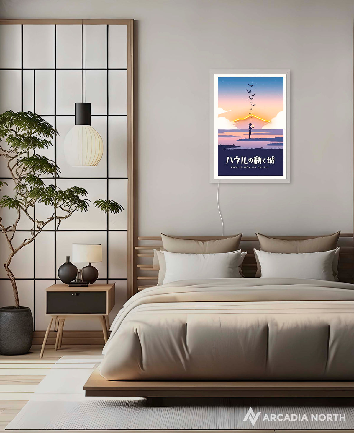Howl's Moving Castle | Howl - AURALIGHT™ LED Poster