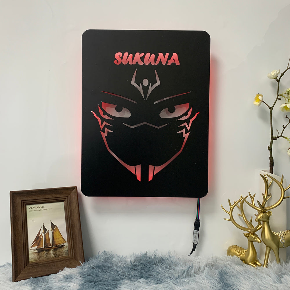 Jujutsu Kaisen | Sukuna v4 - Anime Silhouette Light