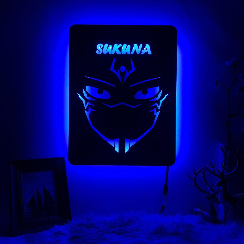 Jujutsu Kaisen | Sukuna v4 - Anime Silhouette Light