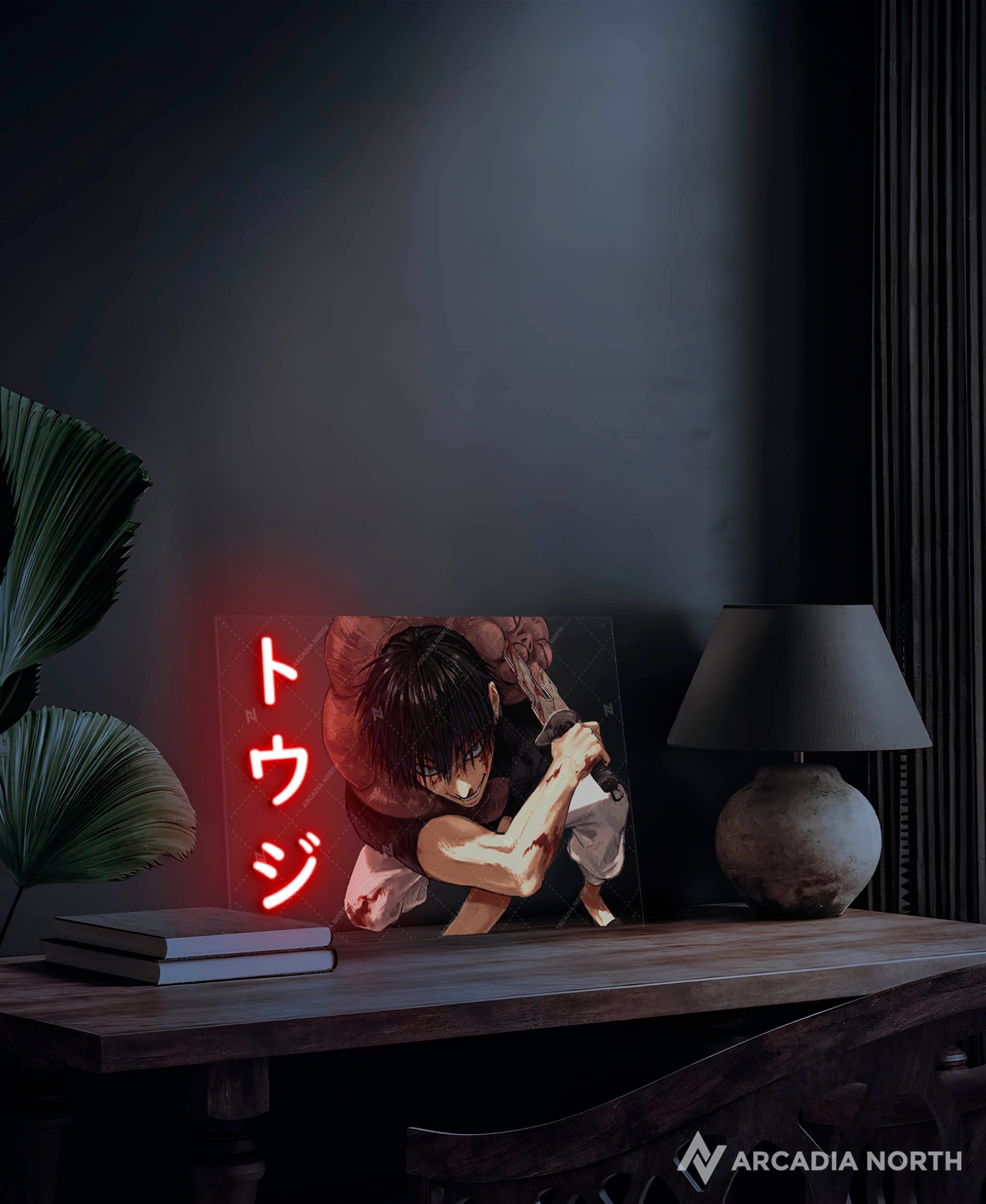 Jujutsu Kaisen | Toji Katakana - AURALIGHT™ LED Poster