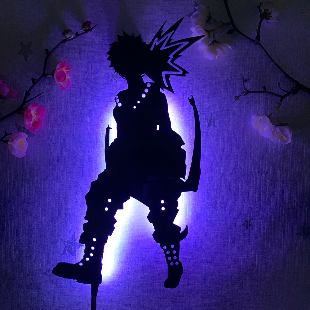 My Hero Academia | Bakugo - Anime Silhouette Light