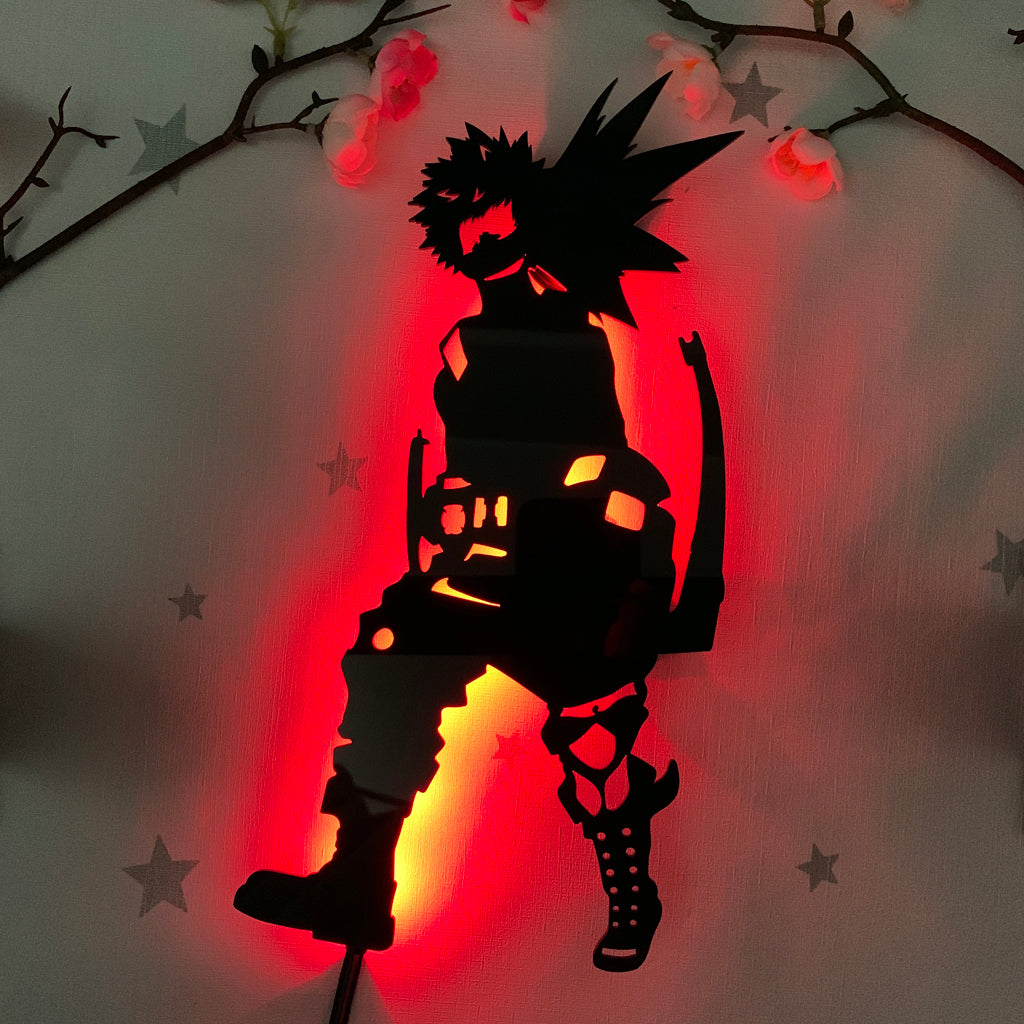 My Hero Academia | Bakugo v2 - Anime Silhouette Light