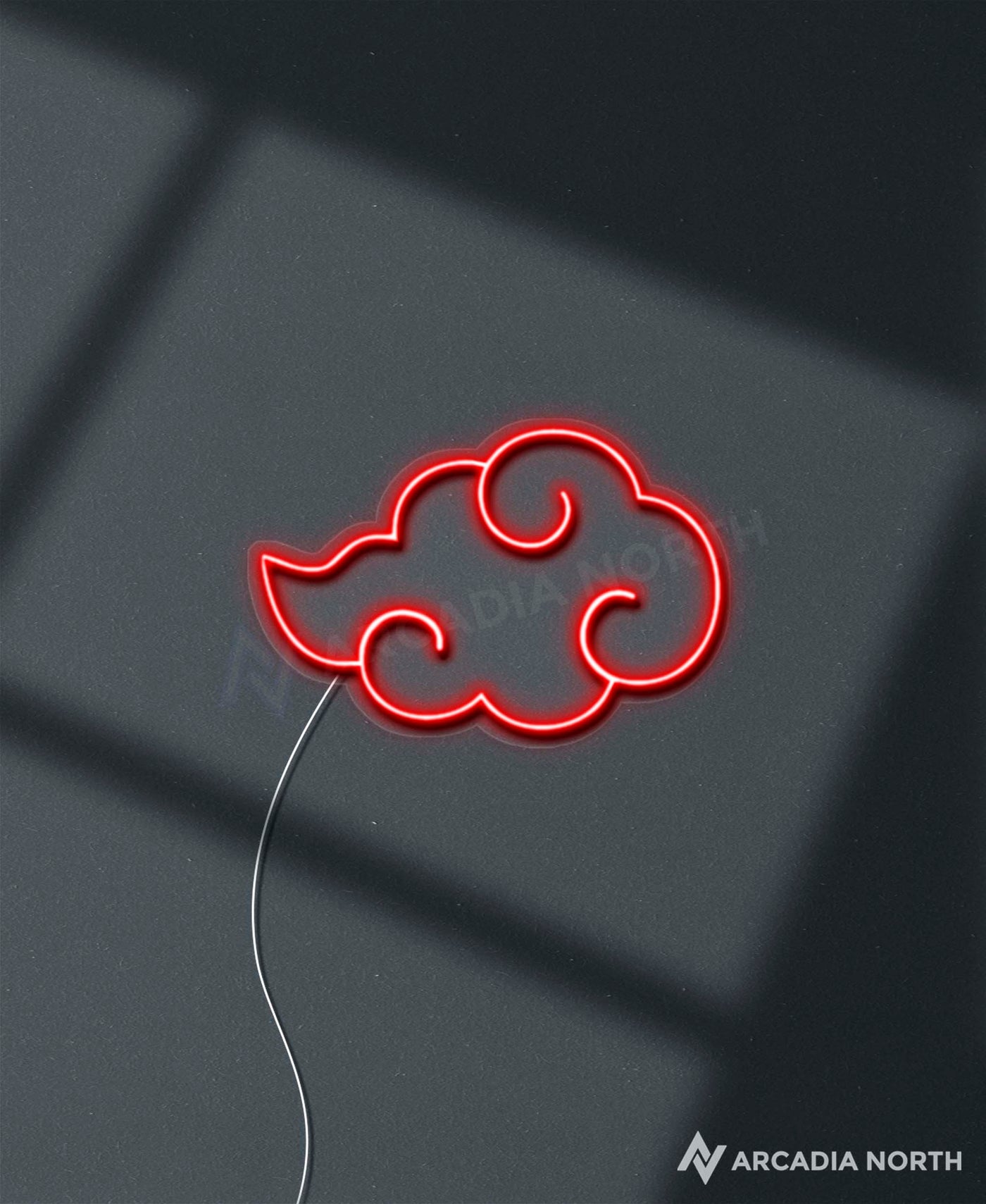 Naruto | Akatsuki Cloud - Anime Neon Sign