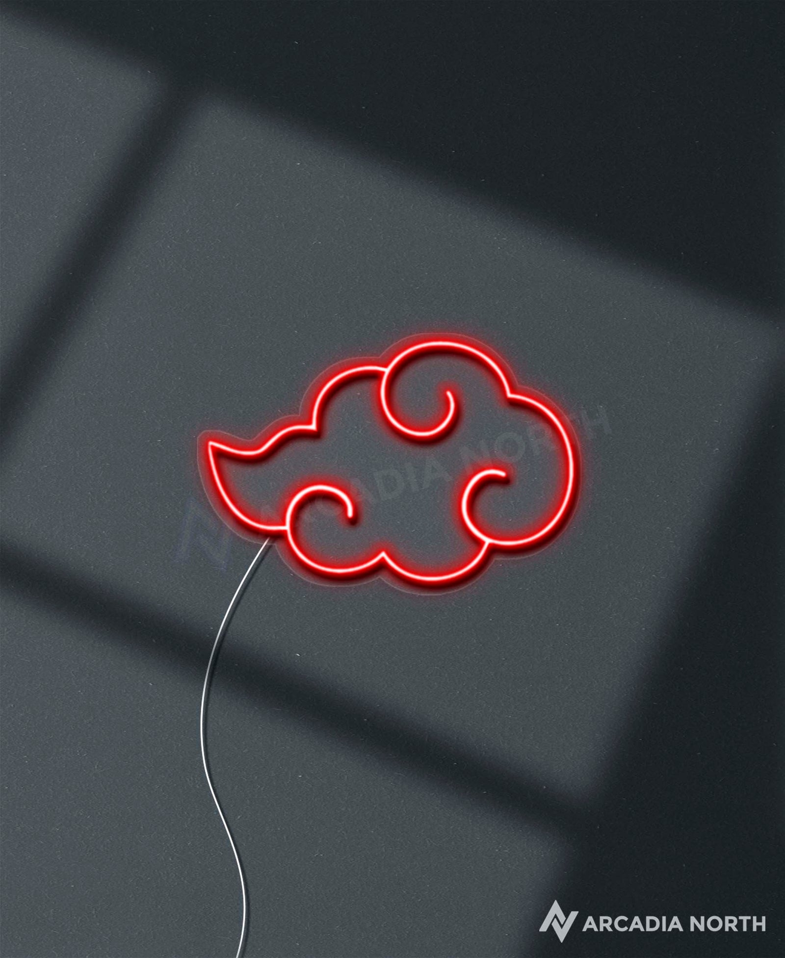 Naruto | Akatsuki Cloud - Anime Neon Sign