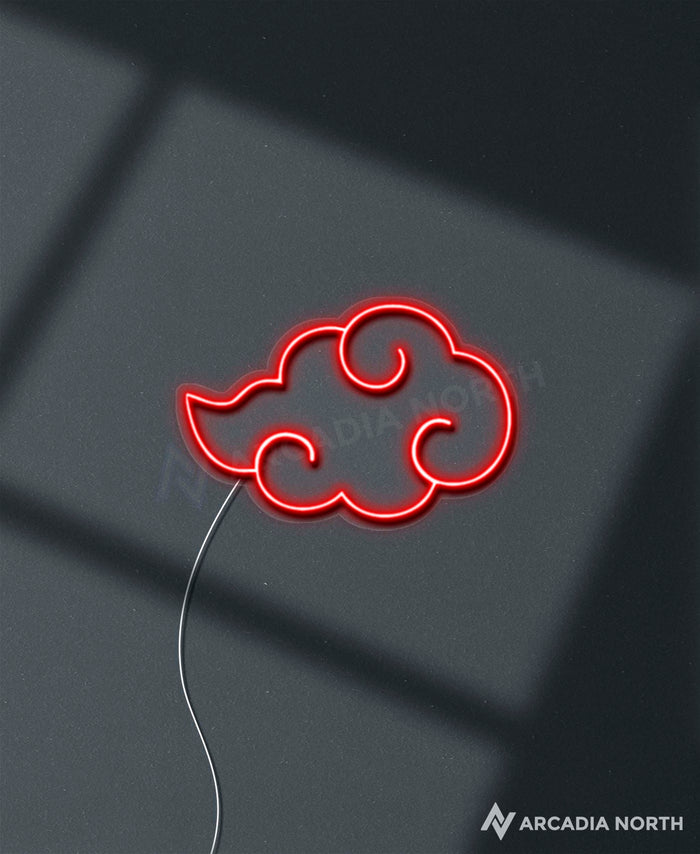 Naruto | Akatsuki Cloud - Anime Neon Sign
