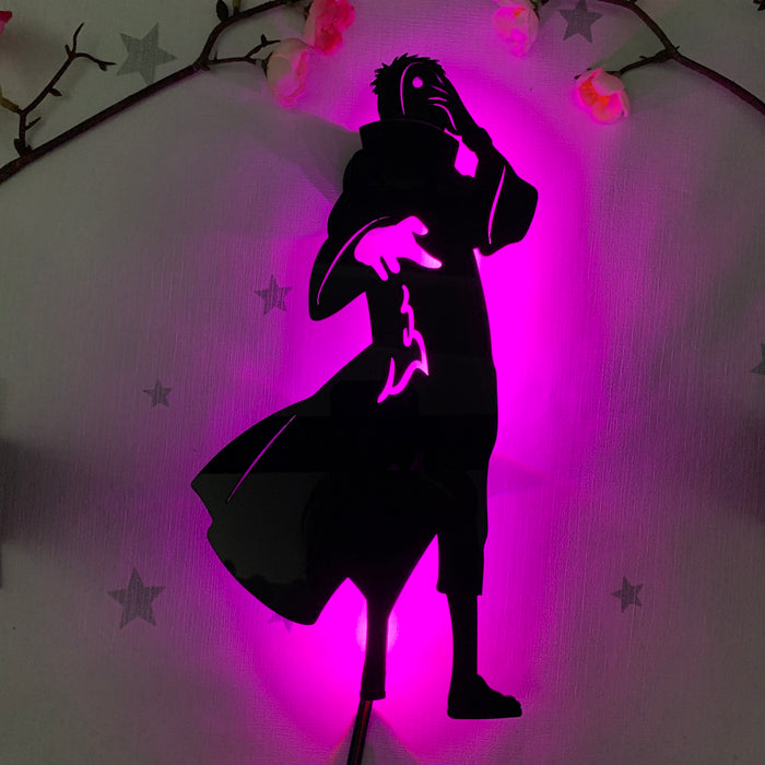Naruto | Obito Uchiha - Anime Silhouette Light