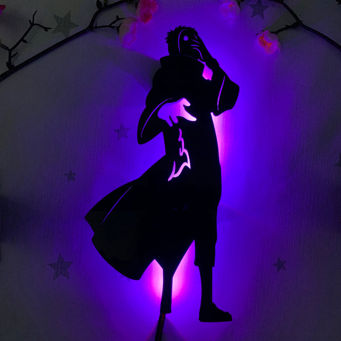 Naruto | Obito Uchiha - Anime Silhouette Light