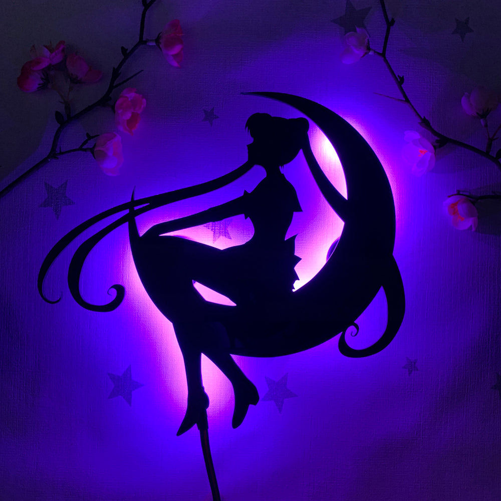 Sailor Moon | Usagi Tsukino - Anime Silhouette Light